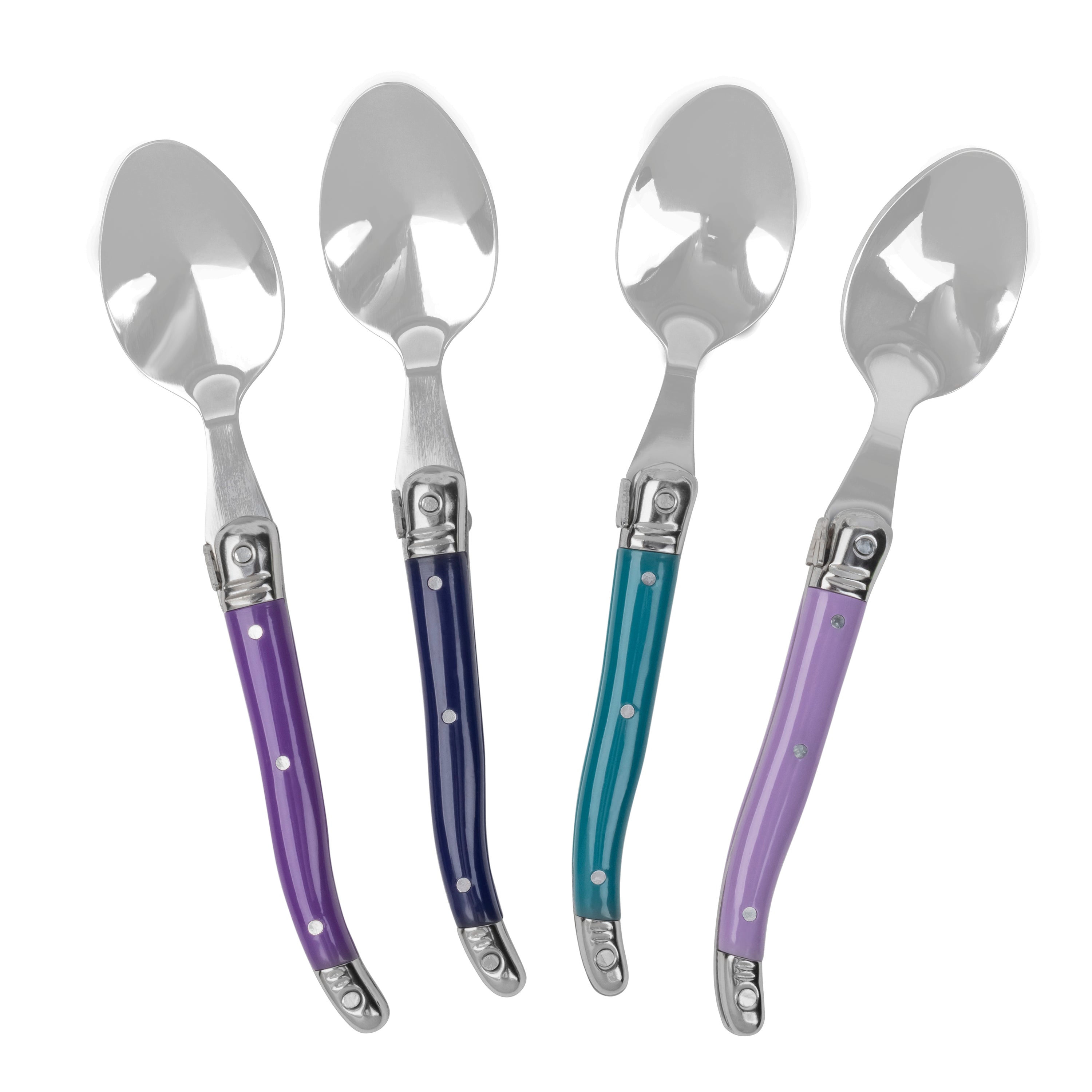 French Home Set of 4 Coffee Spoons - Plum Rose – frenchhome